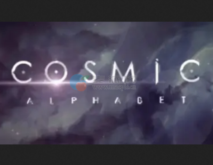 AEJuice – Cosmic Animated Alphabet_麦派网